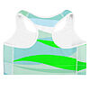 Fencing Waves Sports Bra Light Green - Fencing Love