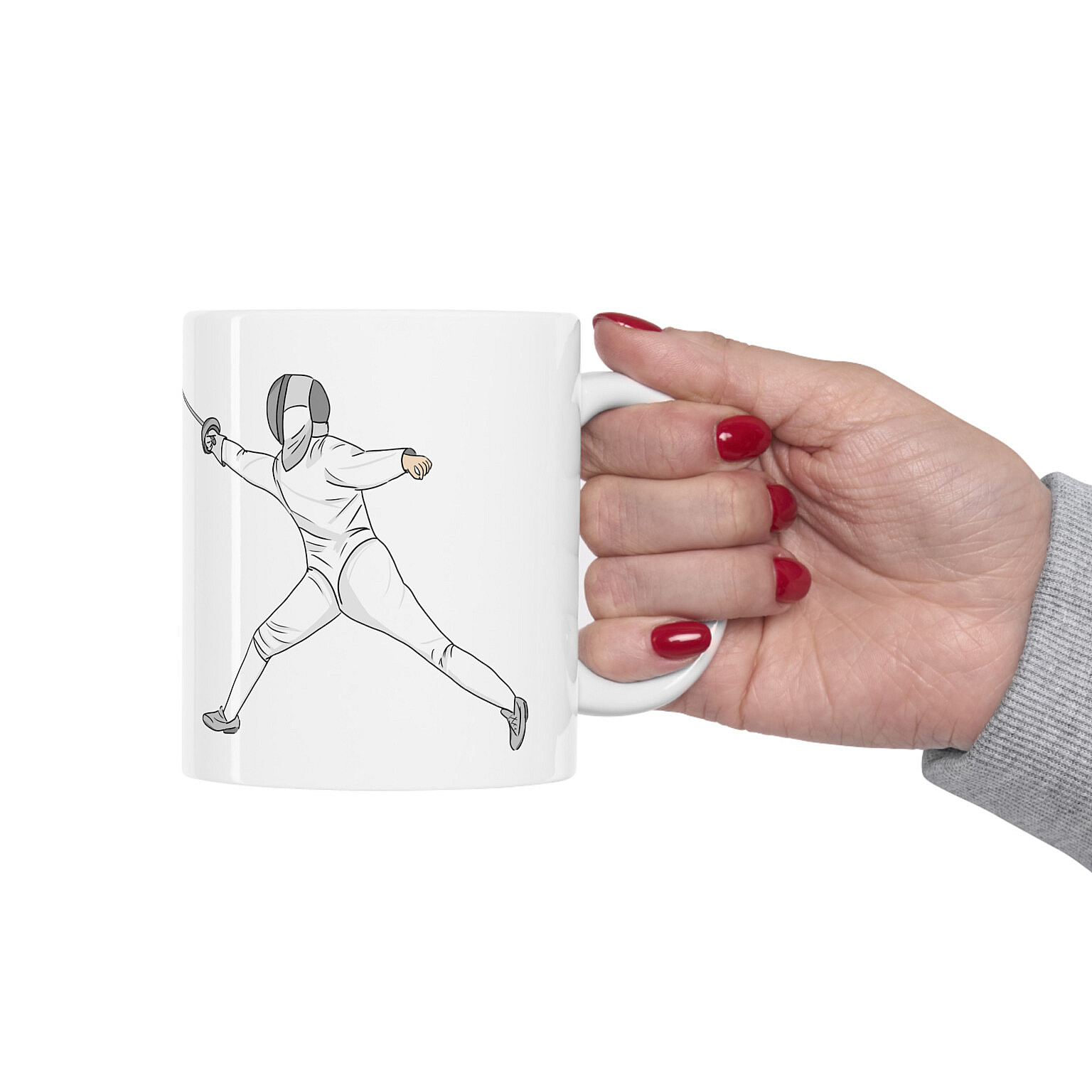Funny Modern Fencing Sport Definition Mug - Fencing Love