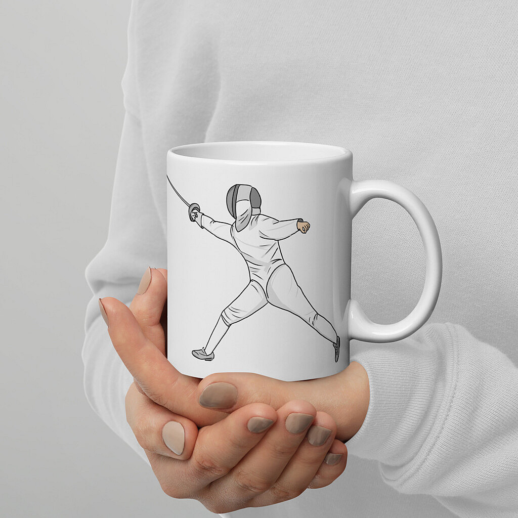 Funny Modern Fencing Sport Definition Mug - Fencing Love