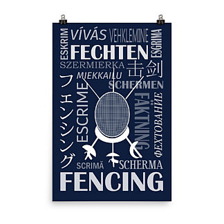 Shop Fencing Wall Art Online - Fencing Love