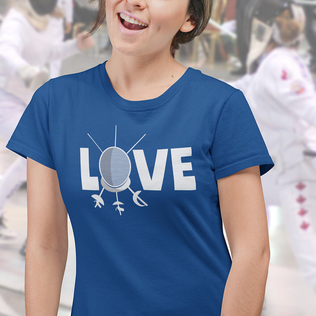 Shop Fencing T-Shirts for Epee, Sabre and Foil Fencers Online - Fencing ...