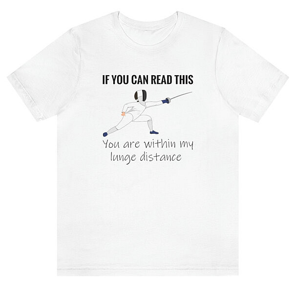 Shop Fencing T-Shirts for Epee, Sabre and Foil Fencers Online - Fencing ...